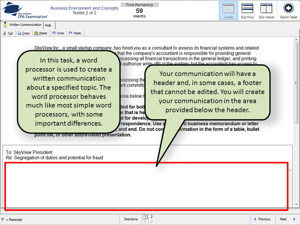 Written Communication Test Sample DriverLayer Search Engine